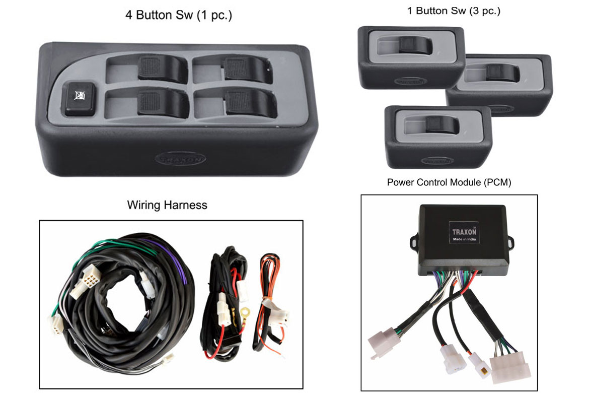 Model 4 DOOR - Power Window Switch